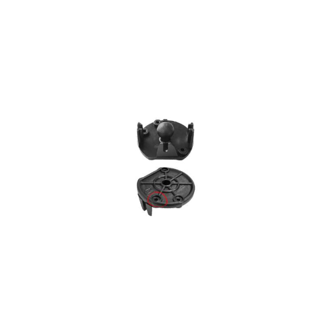 CÓD 3063 - SUPORTE REDONDO BASE FIXA C / 3 FUROS - ANTIGO RETROVISOR ...